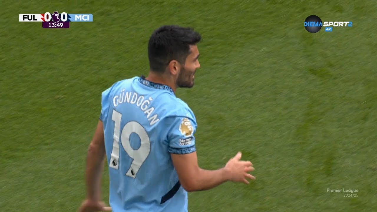 IKEY GUNDOGAN vs FULHAM HD 1080i - YouTube