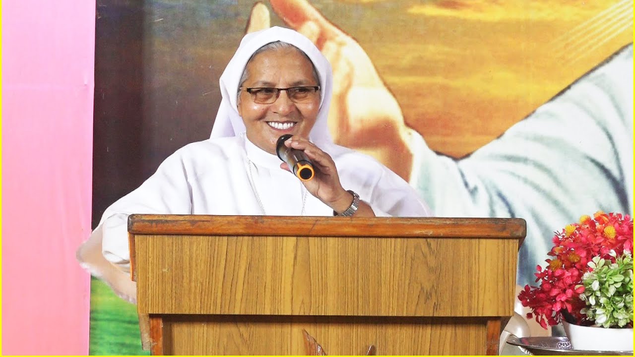 SISTER ELSI GARU||JESUS GOSPEL MESSAGE||VISWASAPURI DYANA KENDRAM ...