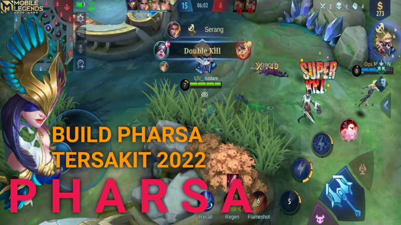 BUILD PHARSA TERSAKIT 2022 | BEST BUILD PHARSA | MLBB - YouTube