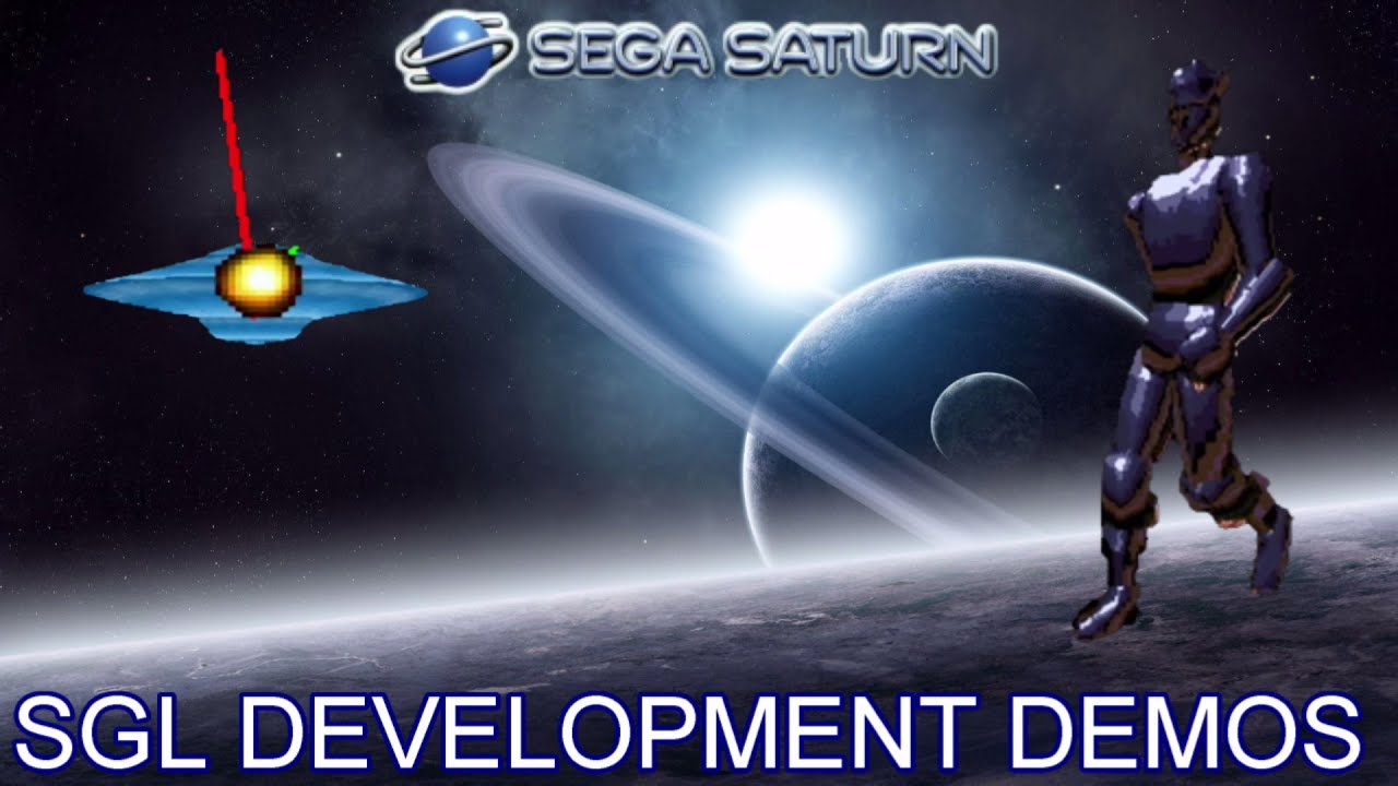 SGL Development Sample Demos (Real Sega Saturn Hardware) - YouTube