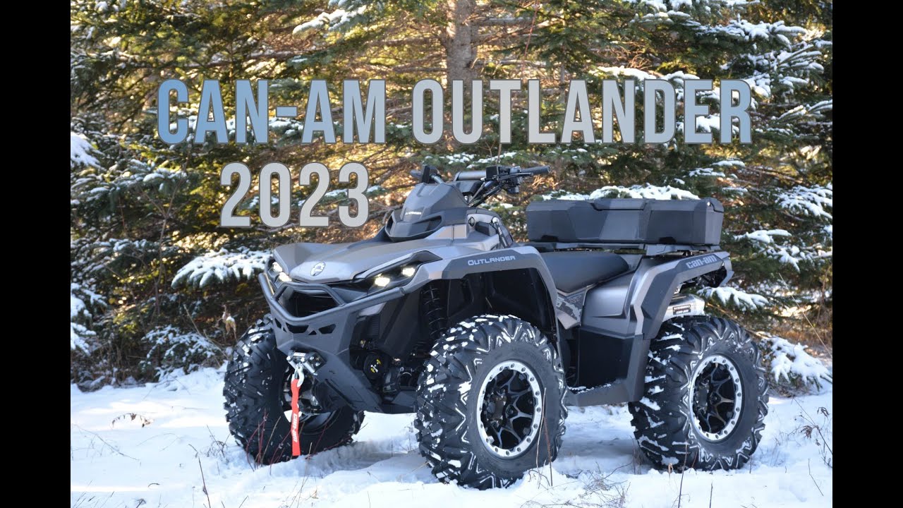 2023 Can-am Outlander 1000r - first test drive - YouTube