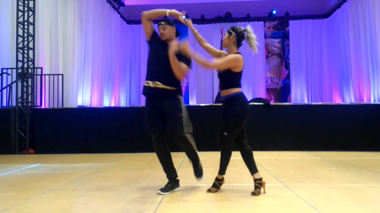 NY Salsa Workshop with FAUSTO & KATLYN. Part 2. - YouTube
