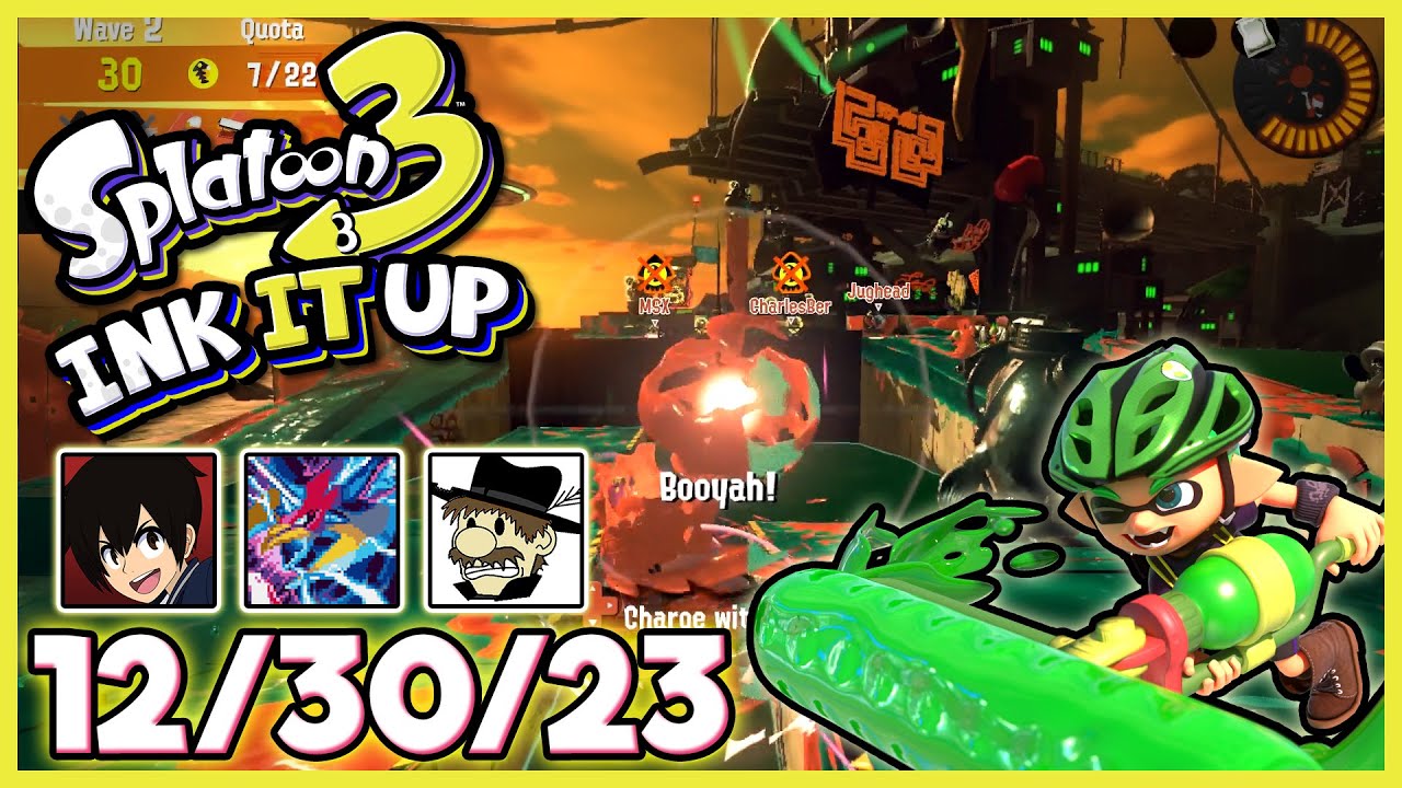 Splatoon 3 - Ink It Up! 12/30/23! Time Flies When You're Having Ink ...