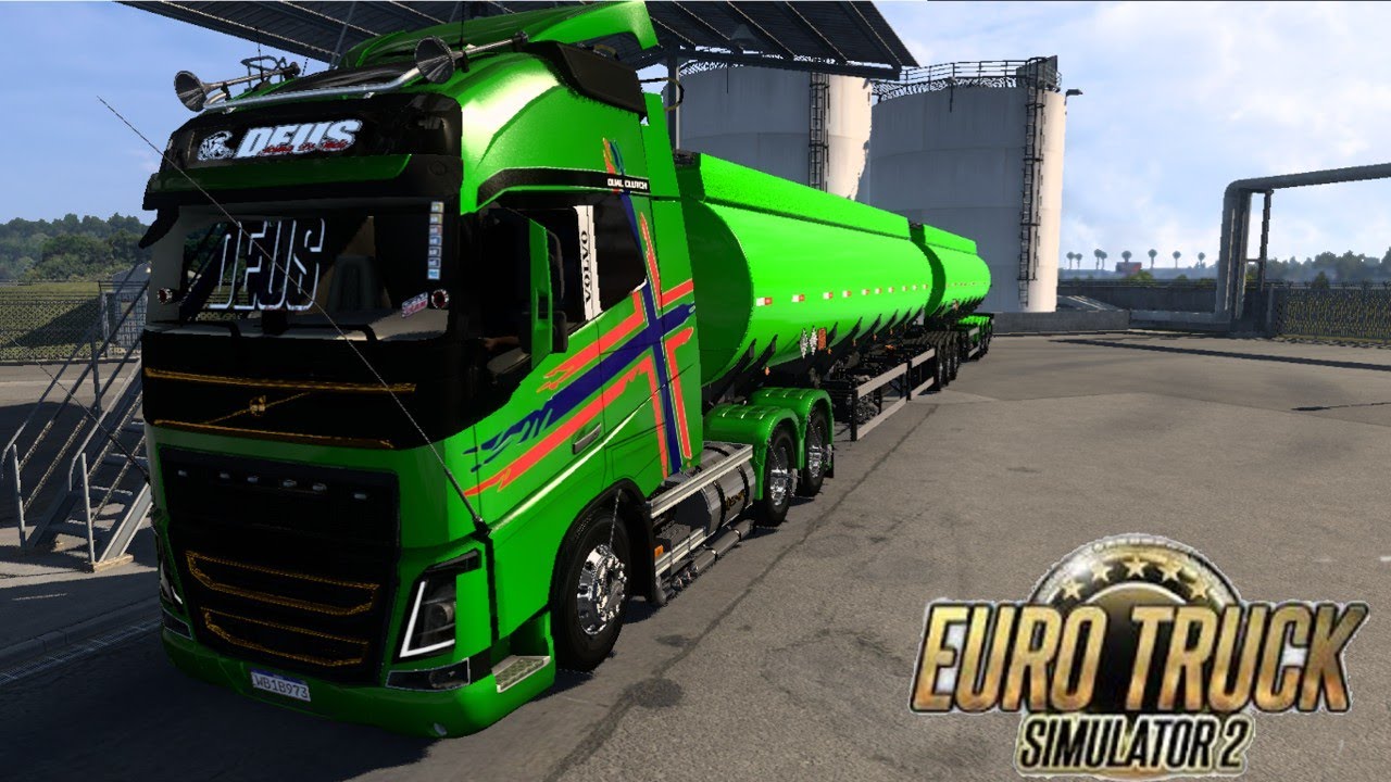 🔴ETS 2 VOLVO ISHIFT WBERALDO TANQUE RANDON 30 METROS Bob Tutoriais MAPA ...
