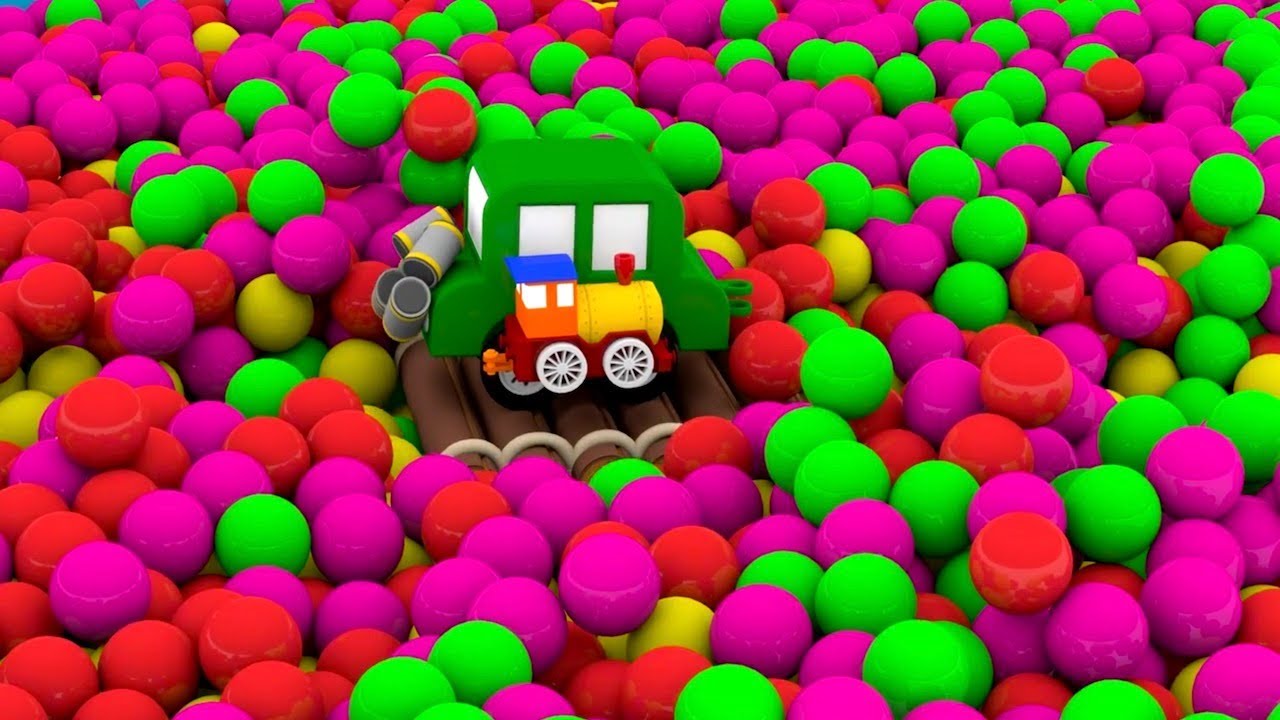 BIG TRAIN! - Ploop Channel Kids Cartoons - YouTube