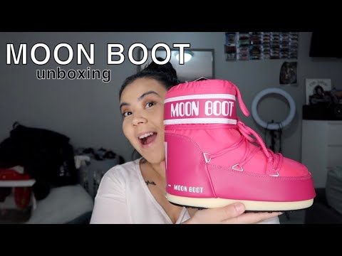 MOON BOOT UNBOXING *worth the money* - YouTube