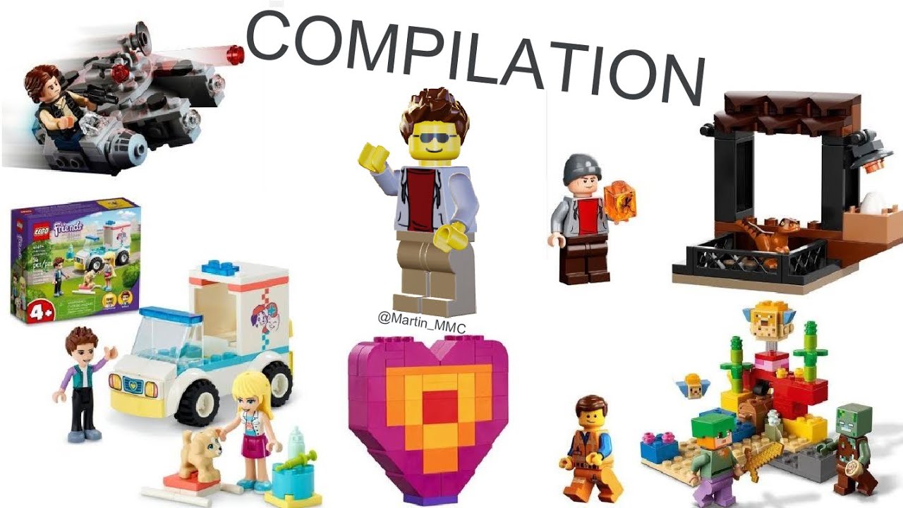 Lego Stop-Motion Set Builds Compilation - YouTube