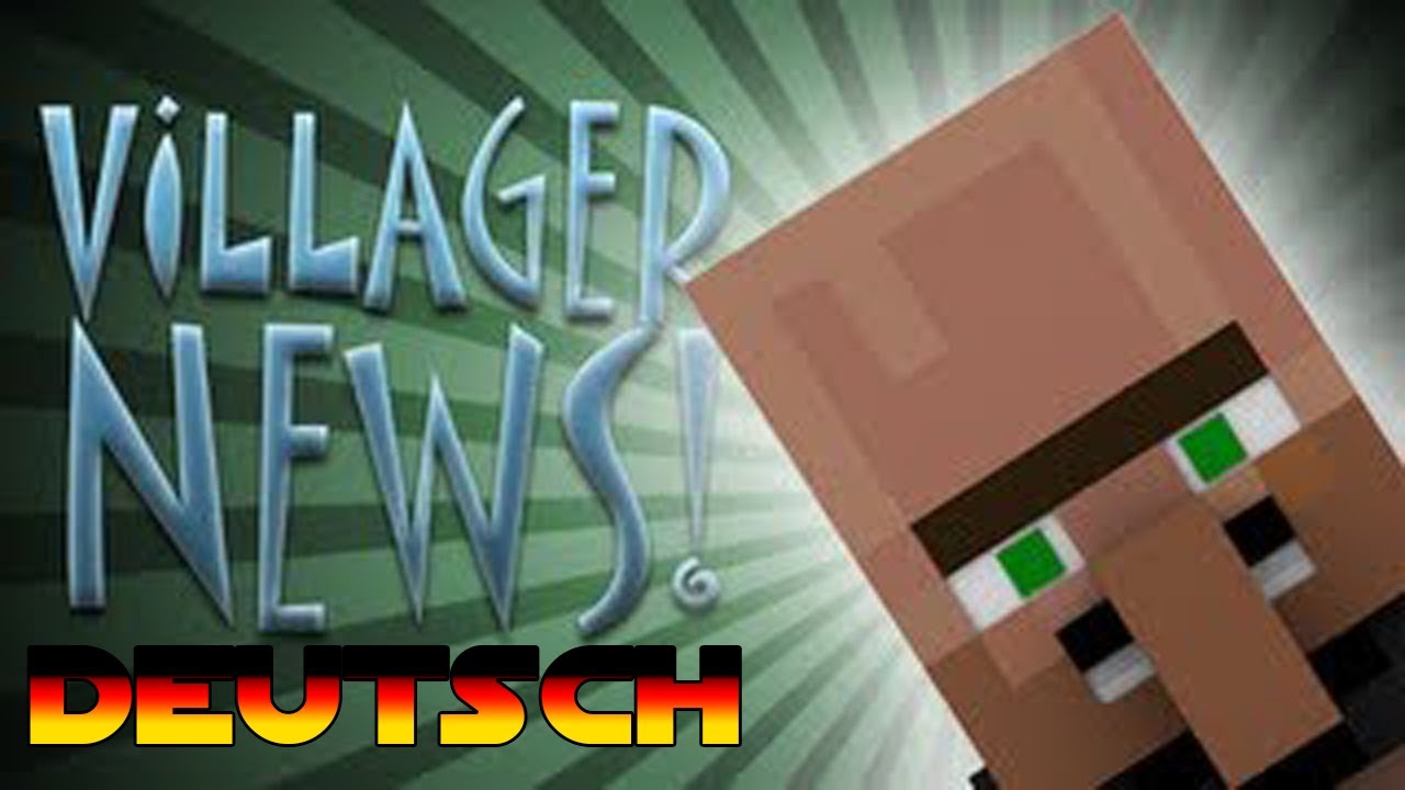 Villager News (Minecraft Animation) [German Dub] - YouTube