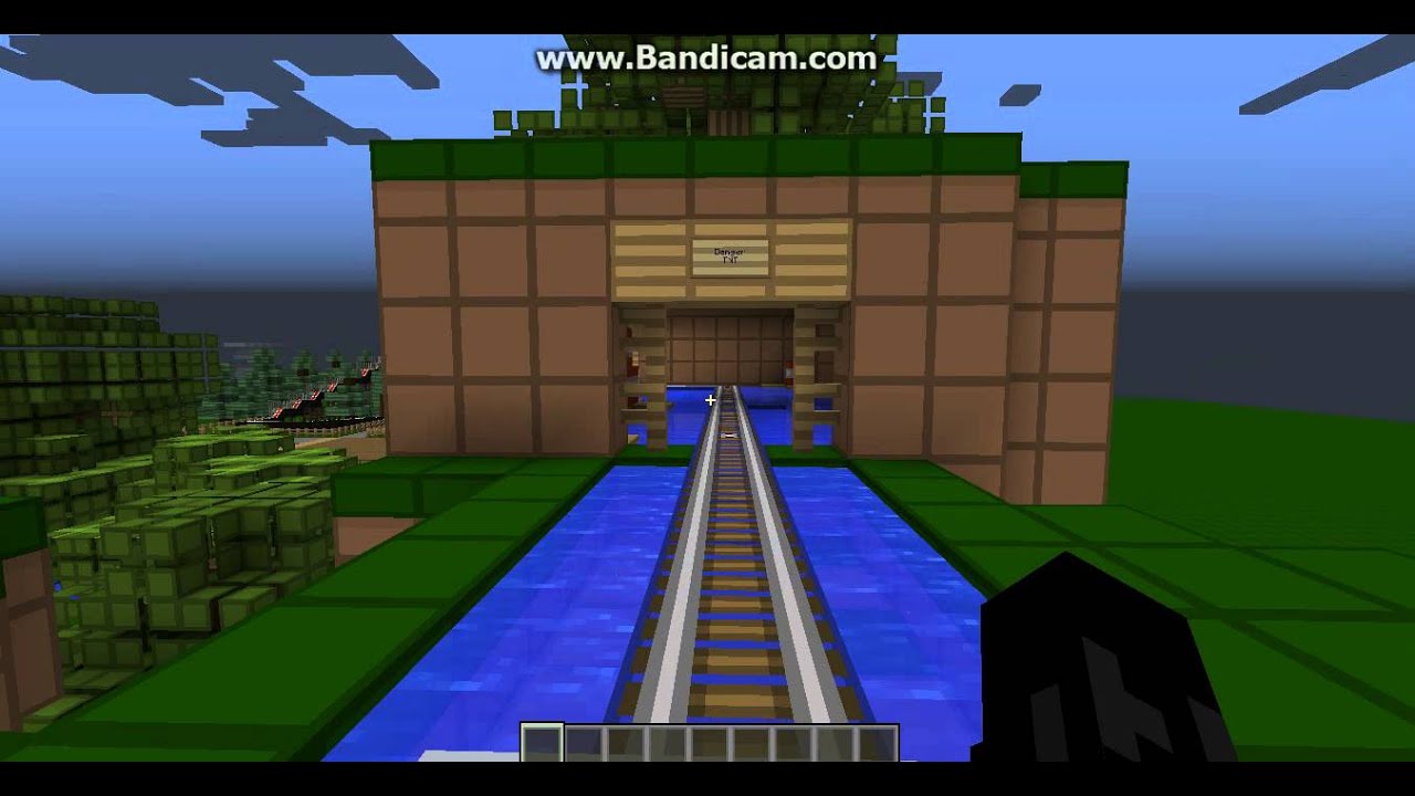 Minecraft: The Wild River Run (Custom Ride) - YouTube