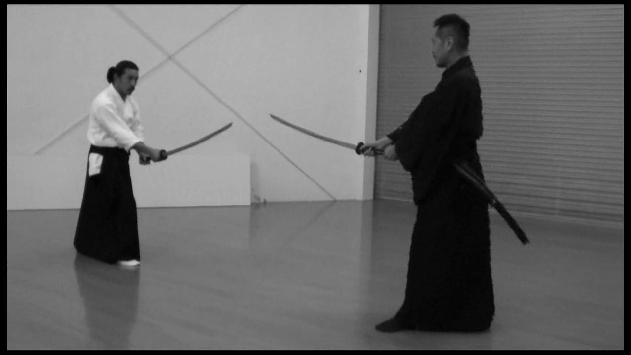 samurai sword fight practice 殺陣稽古2016 01 - YouTube