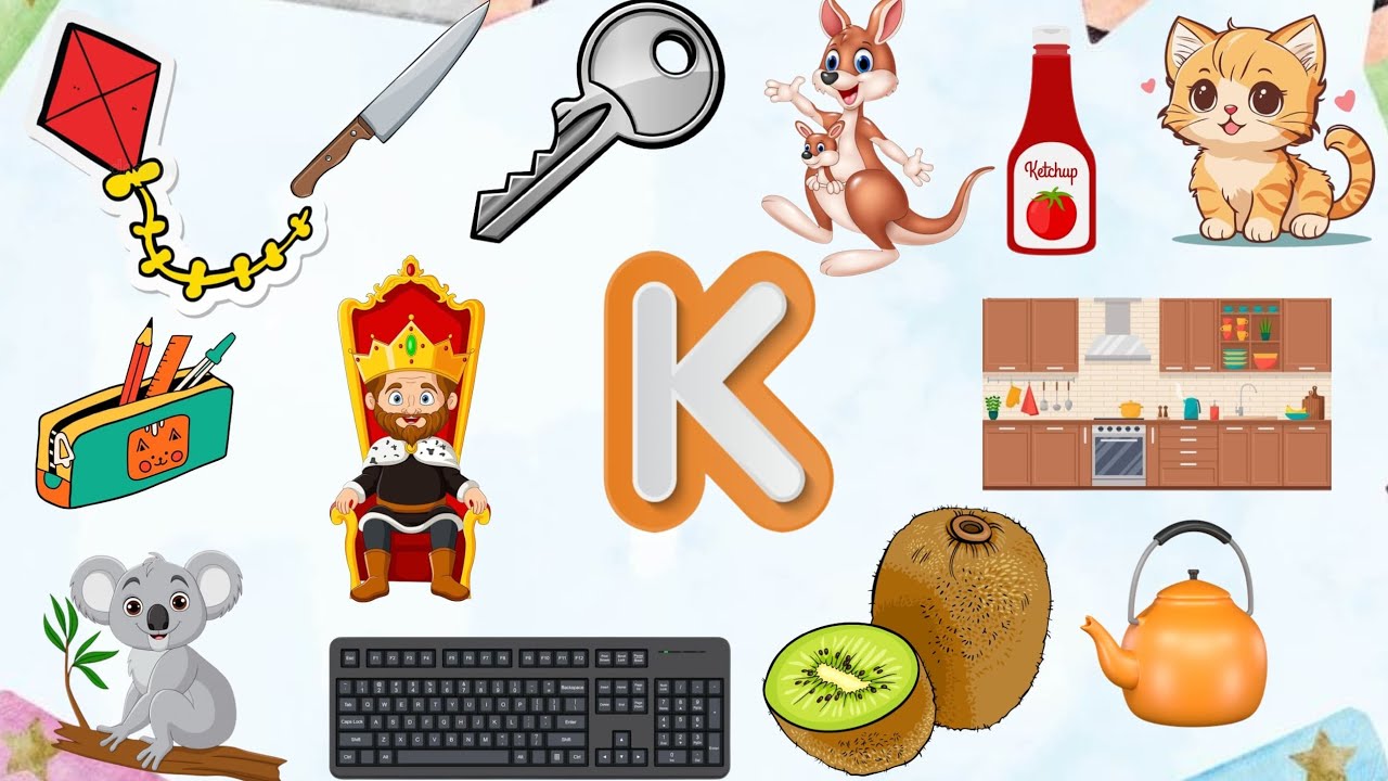 Everyday Objects That Start With K