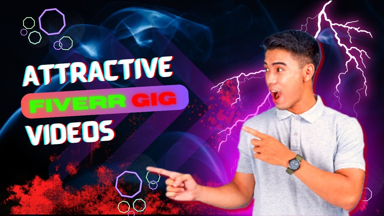 How to upload professional Fiverr gig video , sample of attractive ...