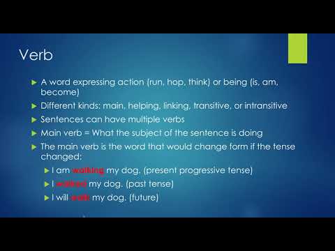 Parts of Sentences - YouTube