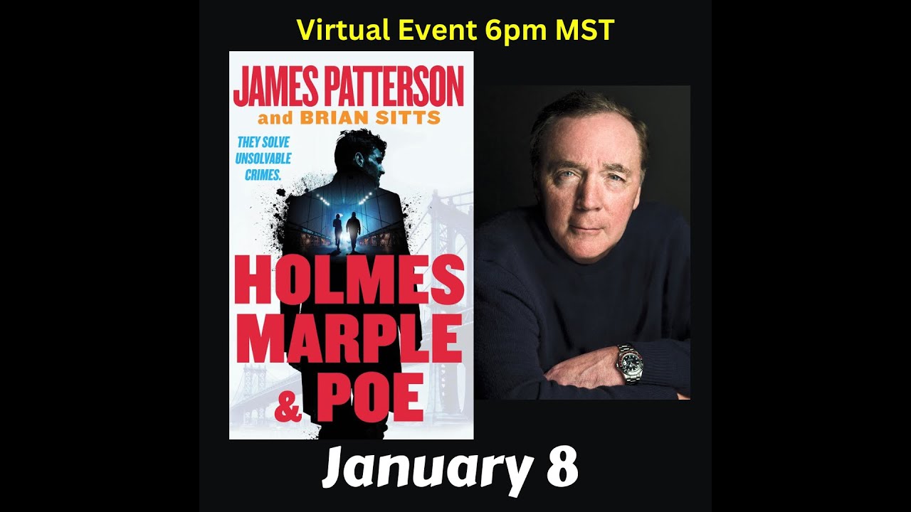 James Patterson discusses Holmes, Poe & Marple. - YouTube