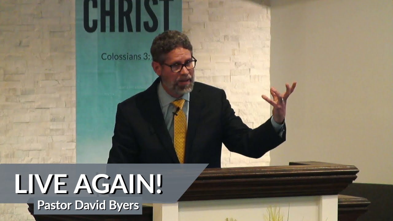 Live Again! | Pastor David Byers | 4.09.2023 - YouTube