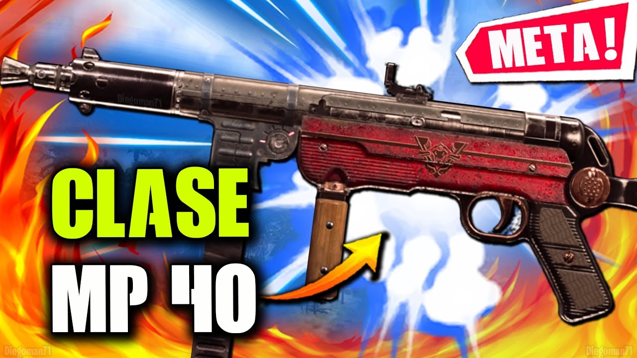 LA MP40 SIGUE REVENTANDO! MEJOR CLASE MP40 META WARZONE - YouTube