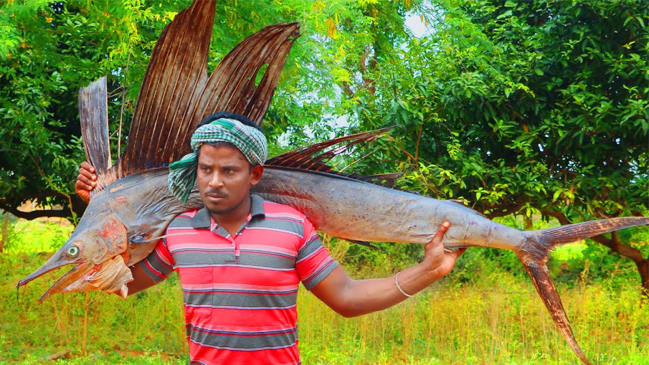 THE MOST DELICIOUS SAIL FISH FRIED HUGE JUICY FISH THANDOORI | Recipe ...