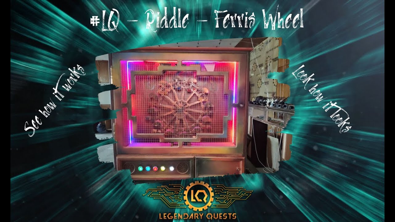 ⚙#LQ - Riddle - Ferris Wheel for Escape Room - See how it works Hotel ...