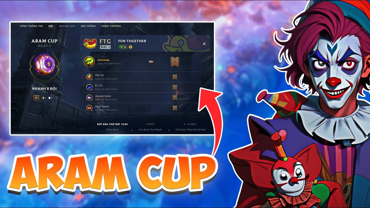 Clash Aram Cup Ngày 2 - YouTube