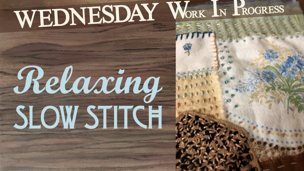 Slow Stitching My 2025 Stitch Book January Piece (WIP) – French Knots ...