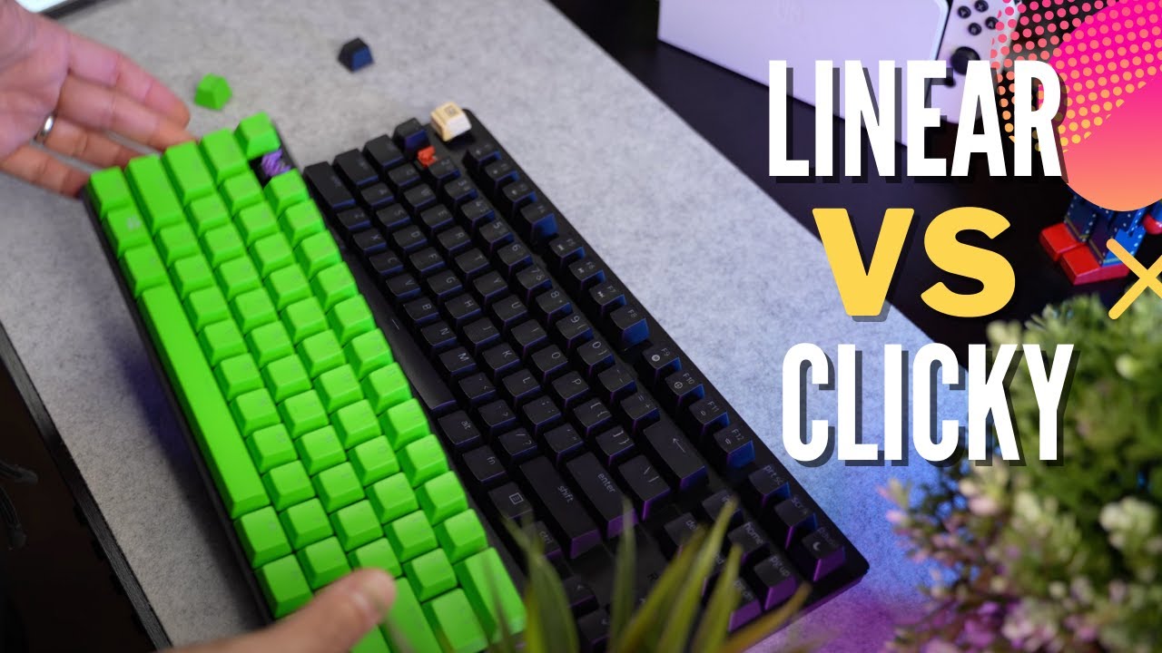 💥 Razer Showdown: Linear vs. Clicky! Optical Switches Mechanical ...
