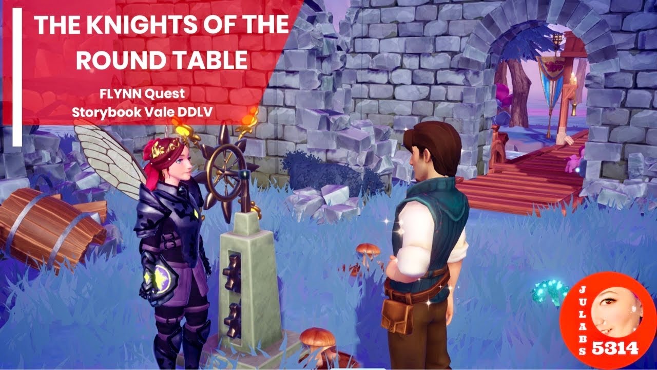 FLYNN QUEST || THE KNIGHTS OF THE ROUND TABLE STORYBOOK VALE DISNEY ...