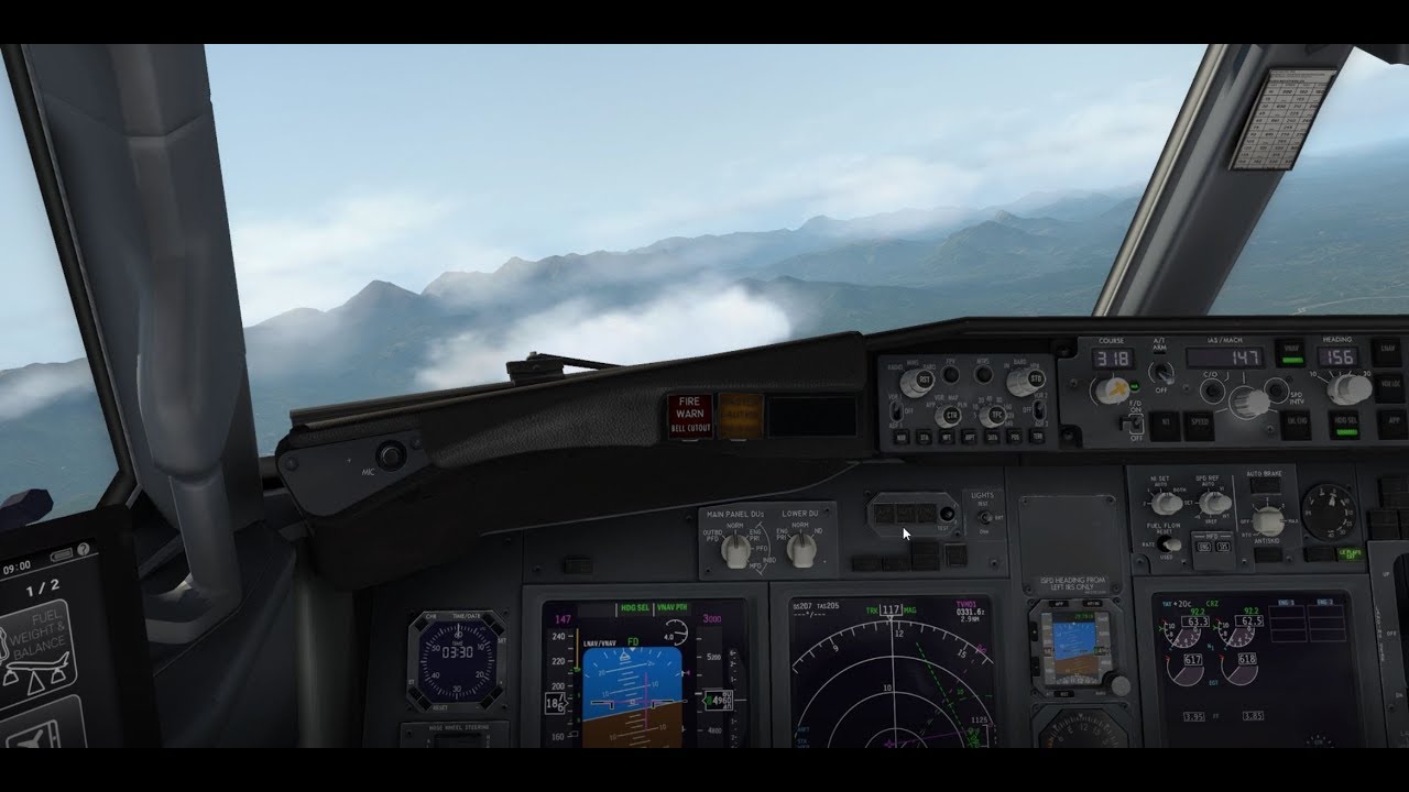 Boeing 737 Trivandrum Intl - config test flight to manual flown ...