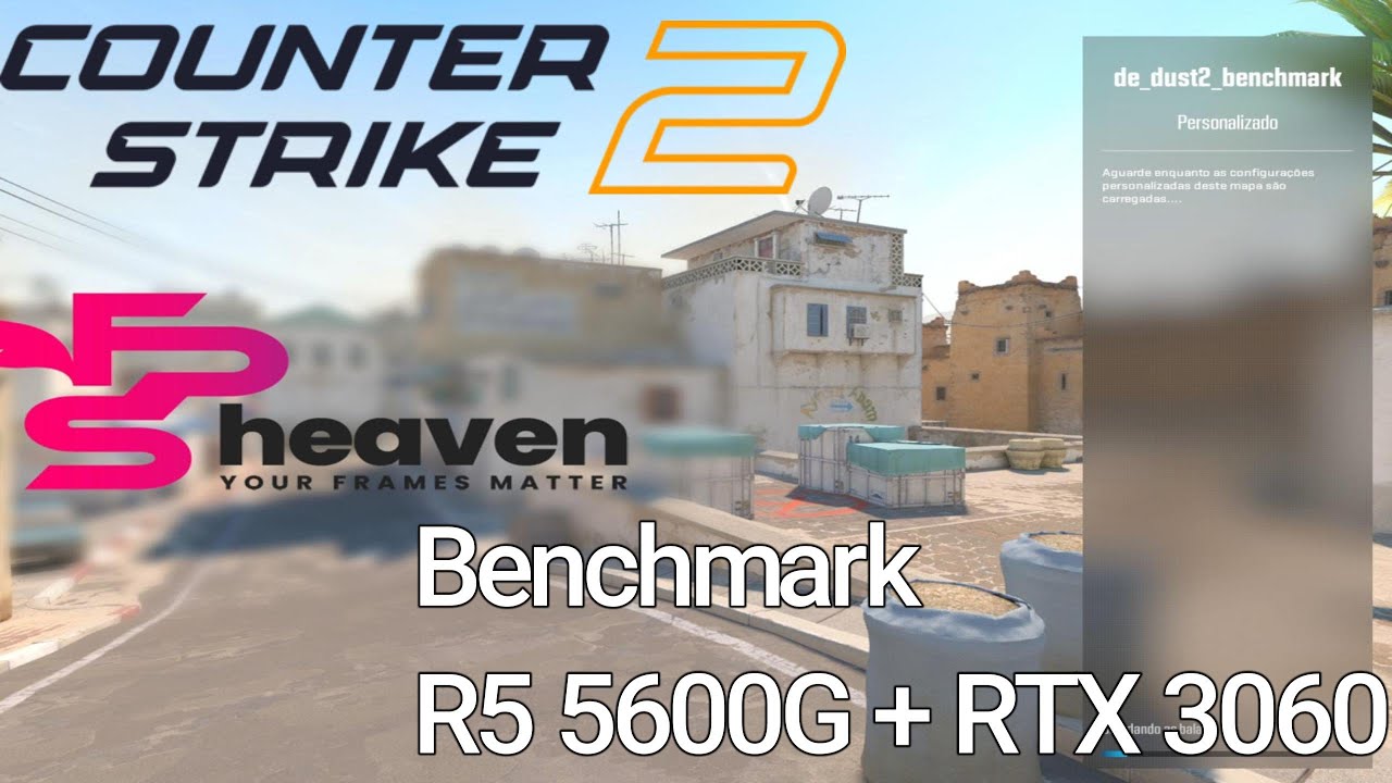 Benchmark CS2 Ryzen 5 5600G + RTX3060 - YouTube