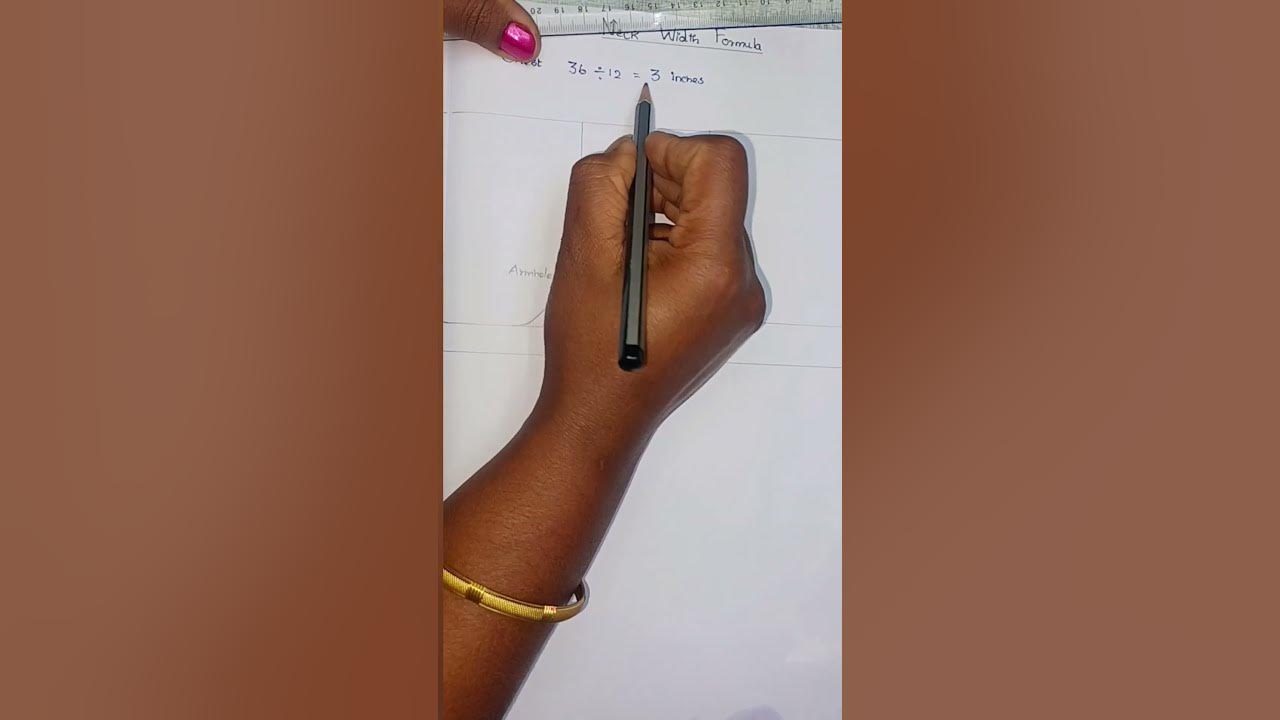 How to calculate neck width|Neck Width Formula| - YouTube