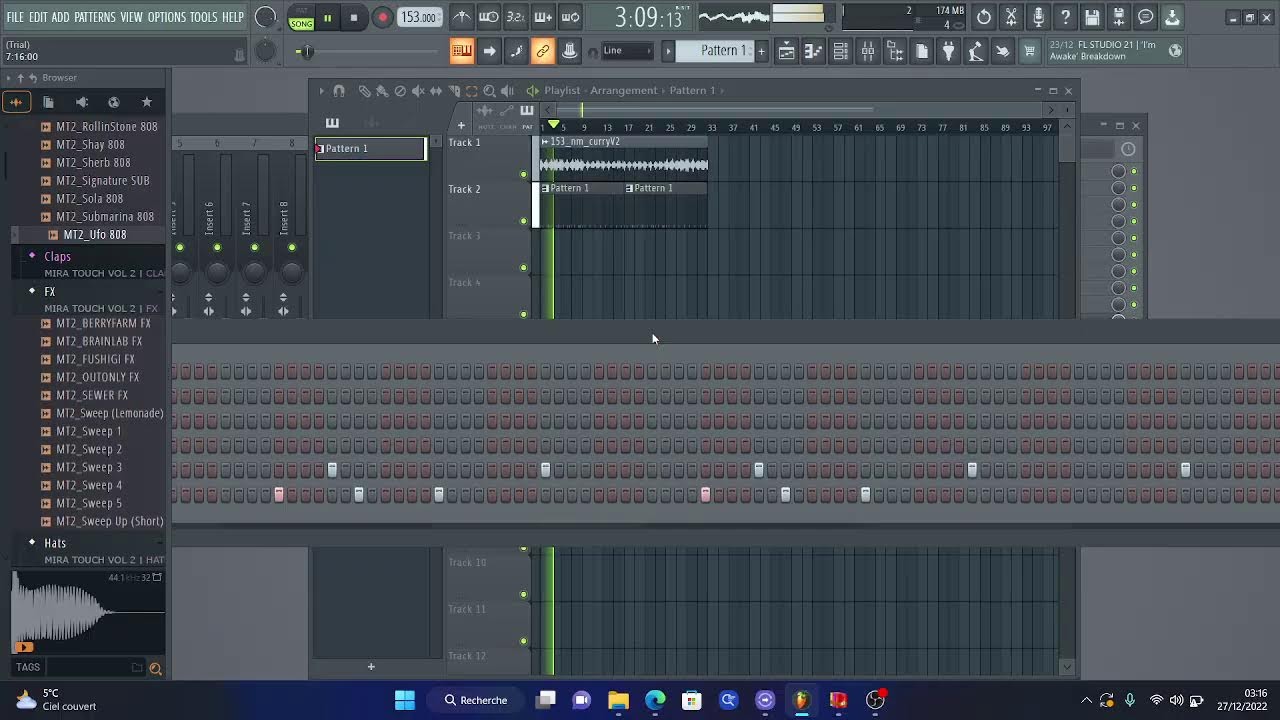 making beats (fl studio) - YouTube