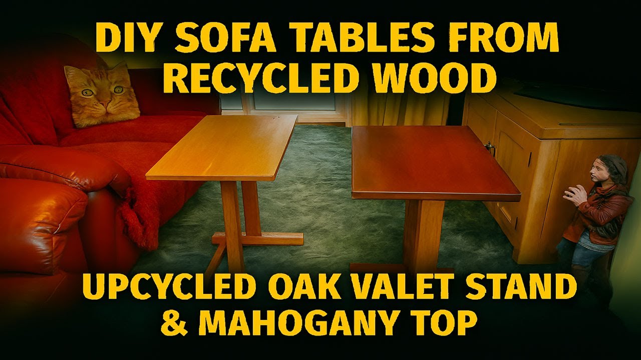 How-to Make Sofa Tables - YouTube