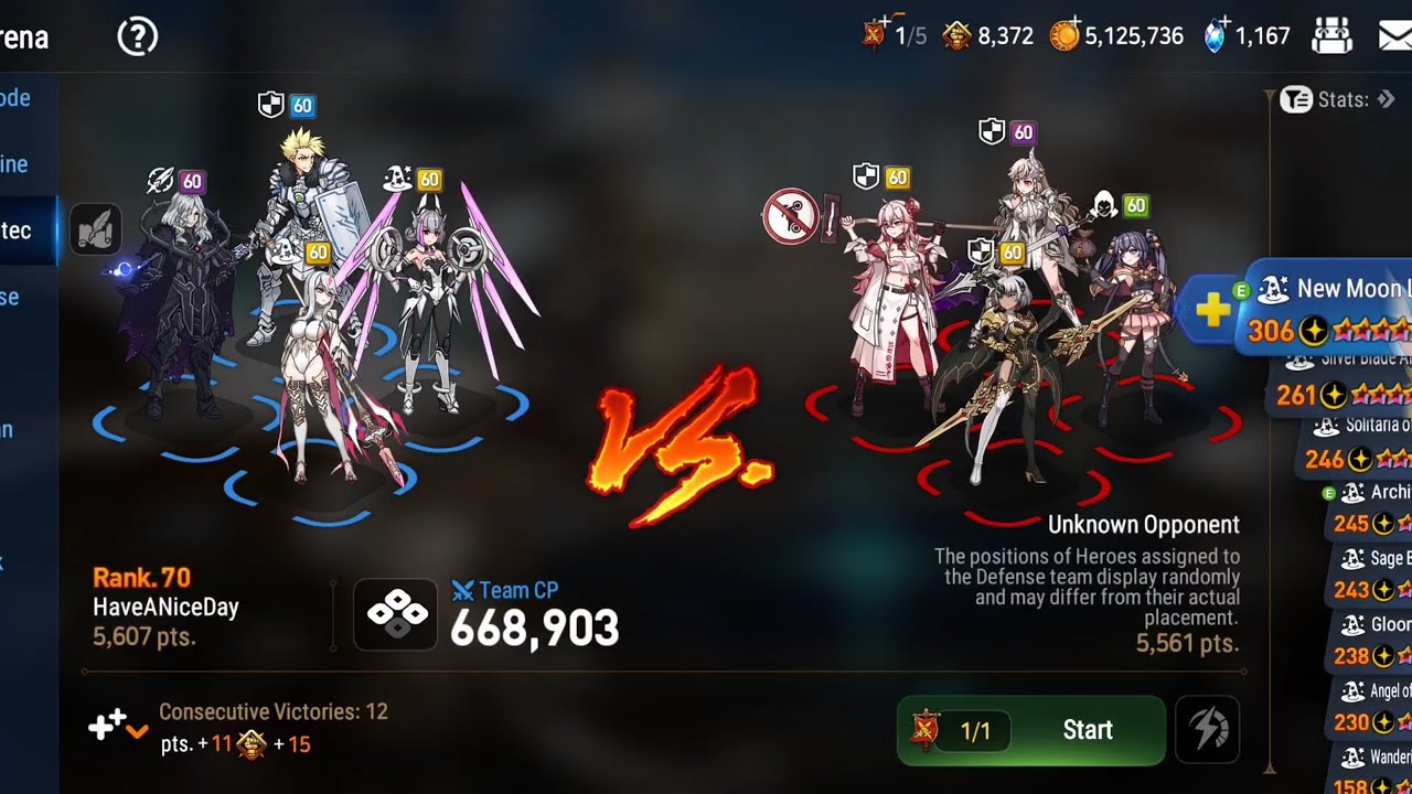 Epic Seven Arena. How to safe cleave Rinak Ml arunka Ml ilynav and FCC ...