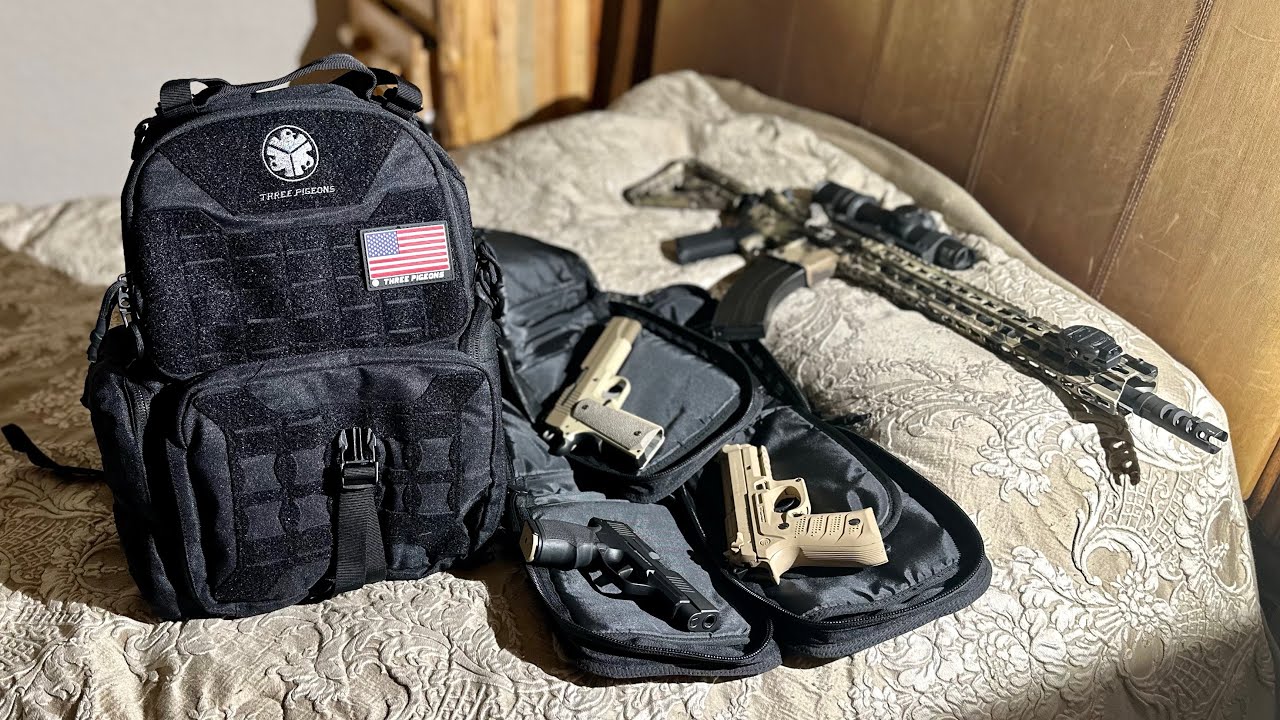 Three Pigeons Tactical Range/EDC Backpack Review. - YouTube