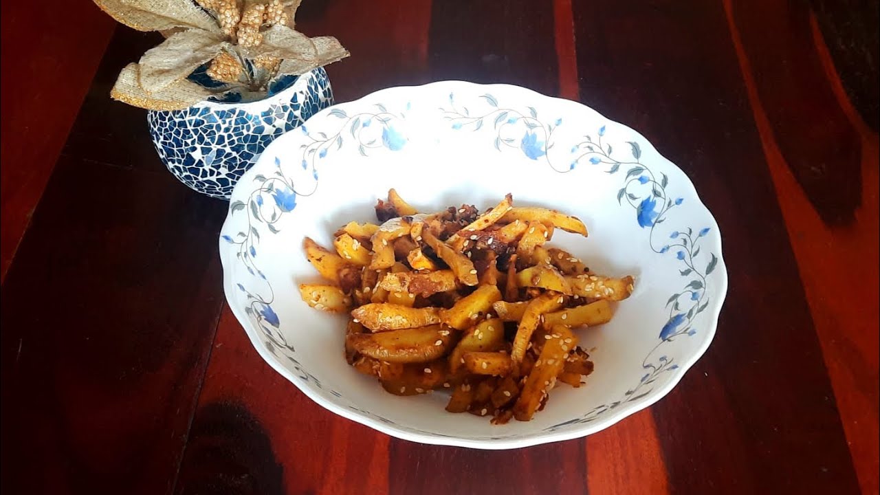 Episode 13: Batata Talasani (Crispy Potato Stir Fry ...