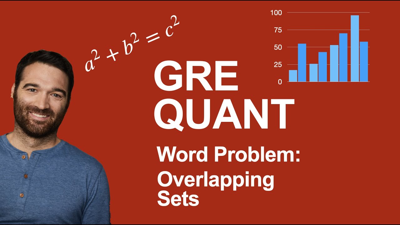 GRE Word Problem: Overlapping Sets - YouTube