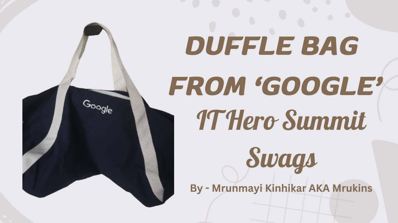 UNBOXING Swags from Google Cloud | IT Hero Summit Swag | #googlecloud # ...