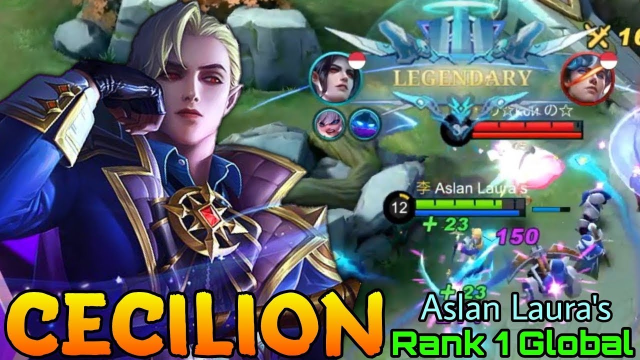 NONTONIN GAMEPLAY MOBILE LEGEND - CECIL HERO OP? SEMUA TERGANTUNG BALIK ...