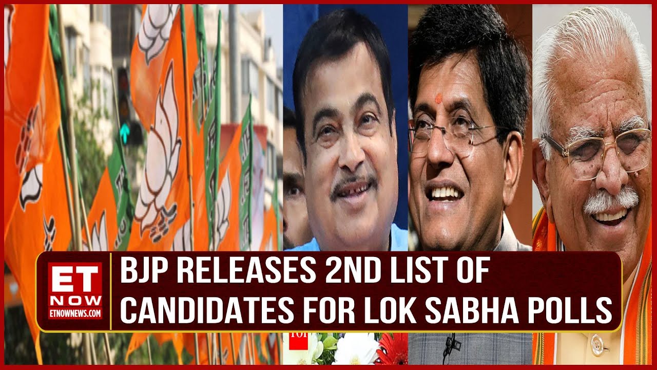 BJP Releases 2nd List Of Candidates For Lok Sabha Elections; Suspense ...