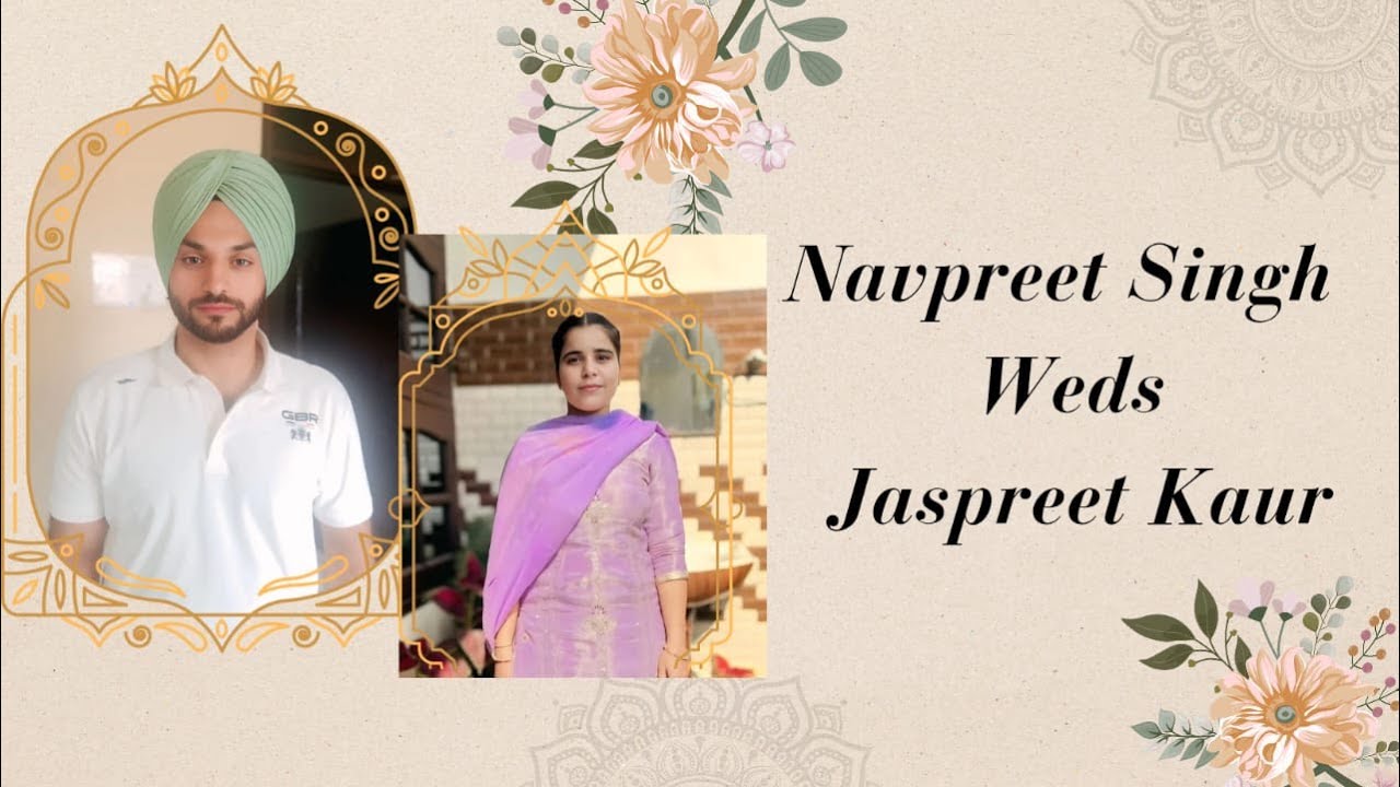 Navpreet Singh 💞 Jaspreet Kaur !! 🎥 Glamour Studio ☎️ 81689 33760 - YouTube