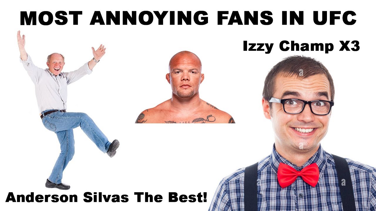 Most Annoying Fans In The MMA Community - YouTube