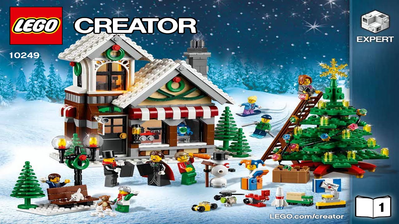 LEGO instructions - Creator Expert - 10249 - Winter Toy Shop (Book 1 ...