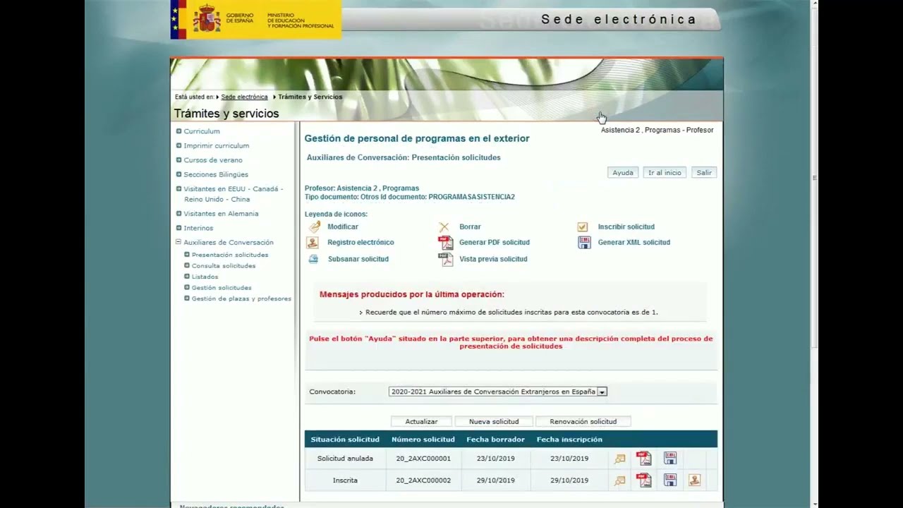 PROFEX Submitting your application - YouTube