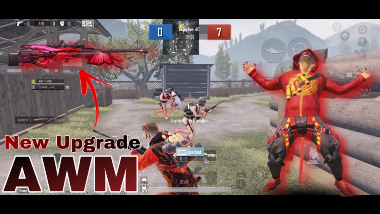 🔥Bgmi New max AWM🔥 | BGMI TDM SHOTS VIDEO | BGMI TDM 1VS4 VIDEO | BGMI ...