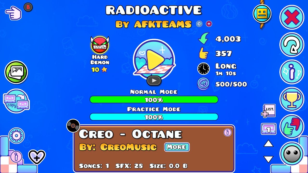 Radioactive by AFKTeams (Hard Demon) - GD 2.2 - YouTube