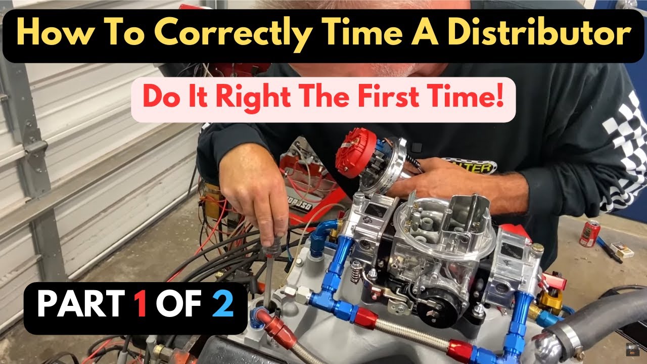 How To Install A Distributor - YouTube