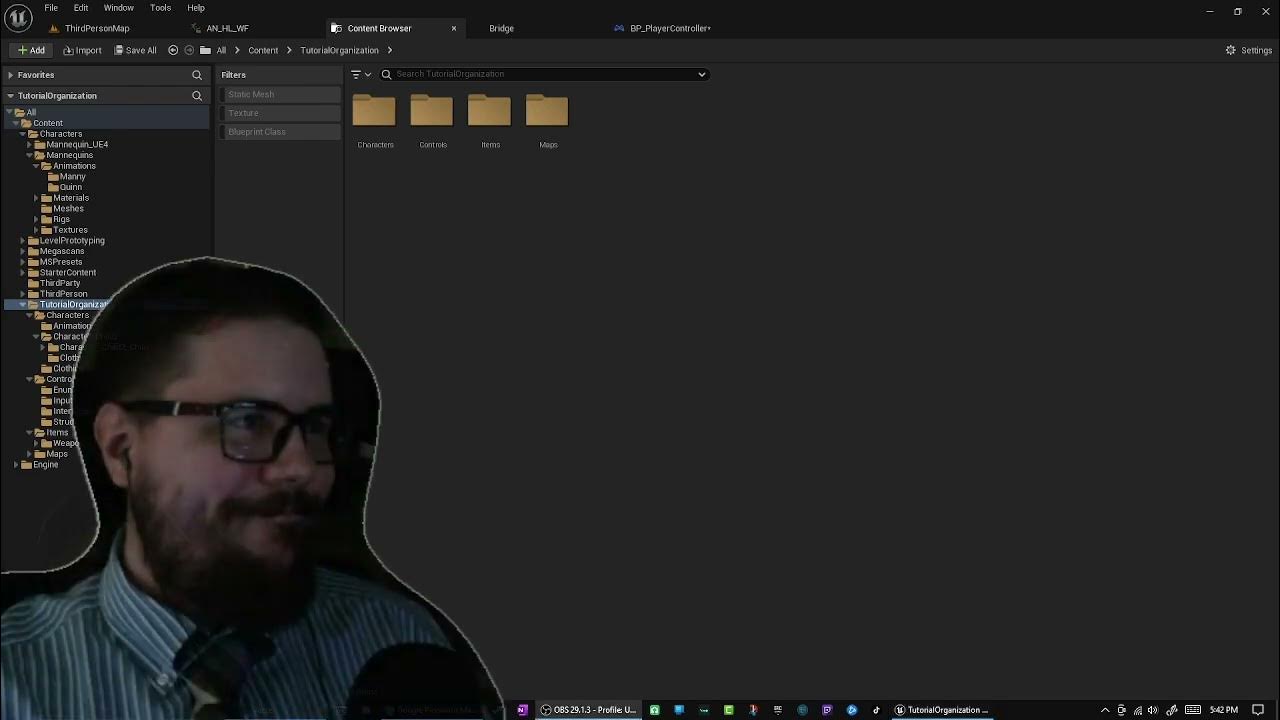 Unreal Engine | Organize your project - YouTube