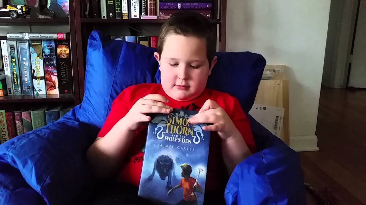 MonkeyMan Talks SIMON THORN & THE WOLF'S DEN by Aimée Carter - YouTube