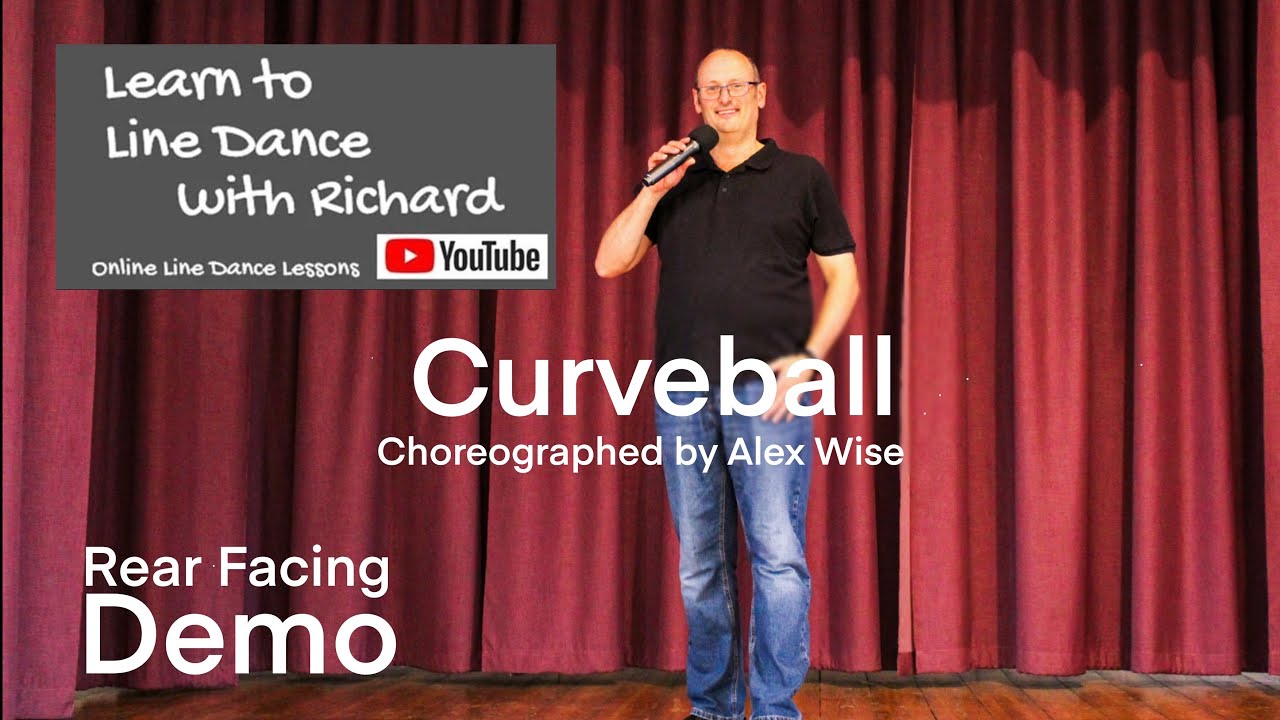 FREESTYLE / REAR FACING DEMO BEGINNER LINE DANCE - Curveball - YouTube