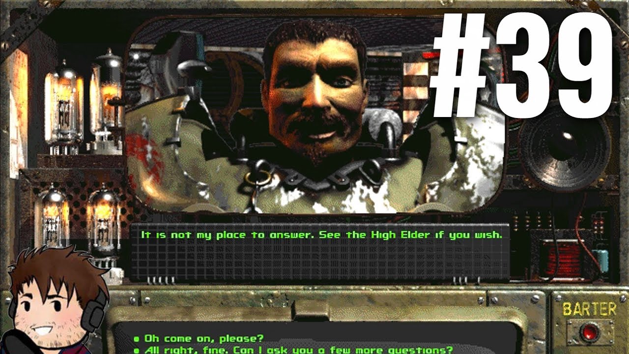 Let's Play Fallout 1 Part 39 - The Brotherhood Below - YouTube