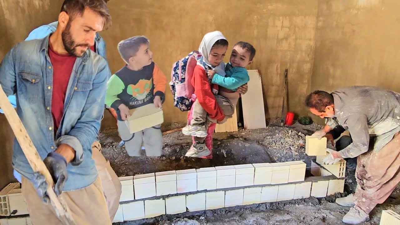 🎬 “Building the Heart of the Home | A Day of Hard Work, Family Warmth ...